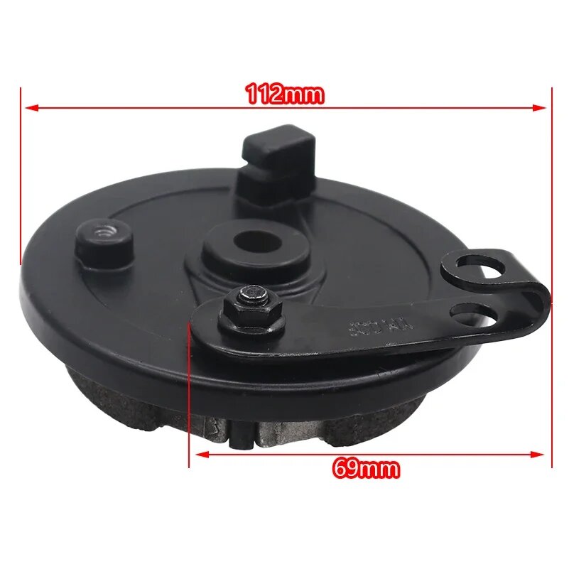 10-дюймовый Оригинальный Барабанный Тормоз Для Электросамоката NINEBOT MAX G30 С Тормозными Колодками