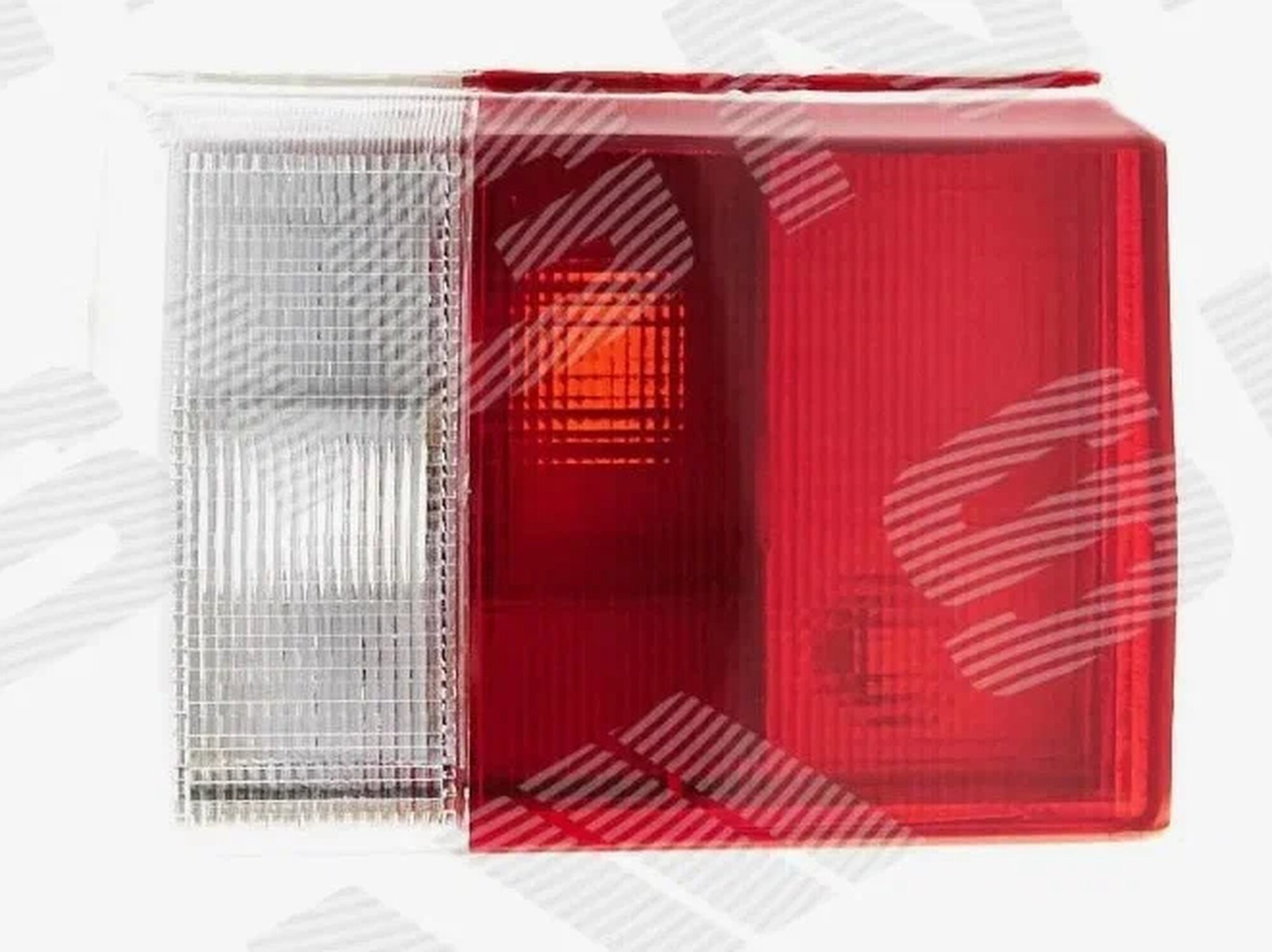 Фонарь Audi 80 B3 1986-1991, задний, внутренний, левый, красный