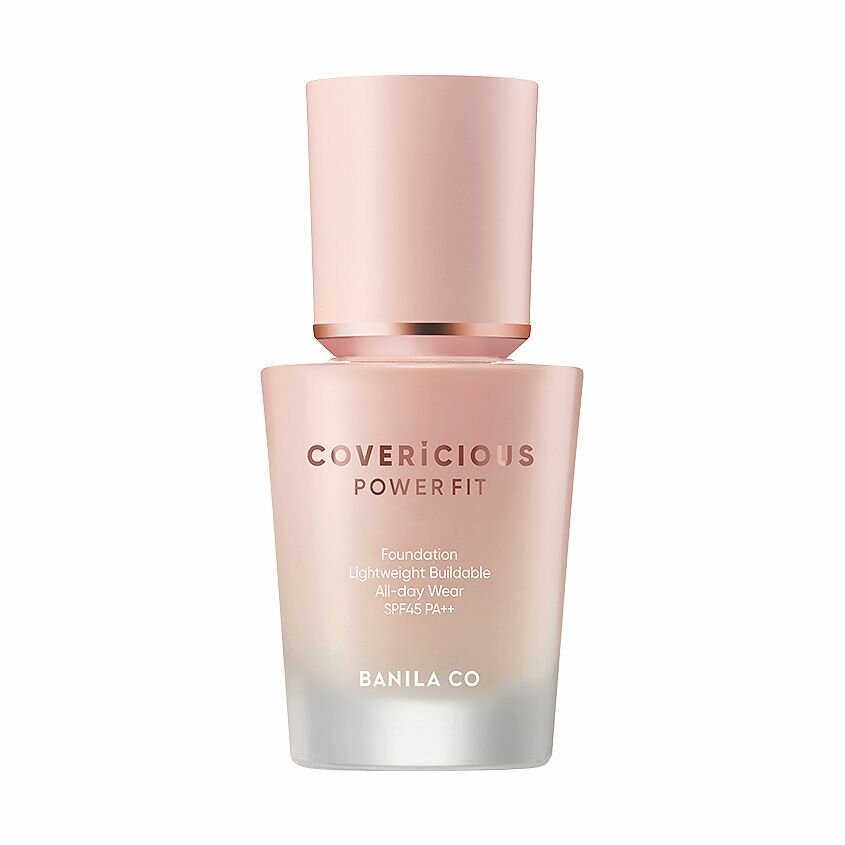 BANILA CO Тональная основа для лица Covericious Power Fit SPF45 PA++, № 21 Нуга 30 мл
