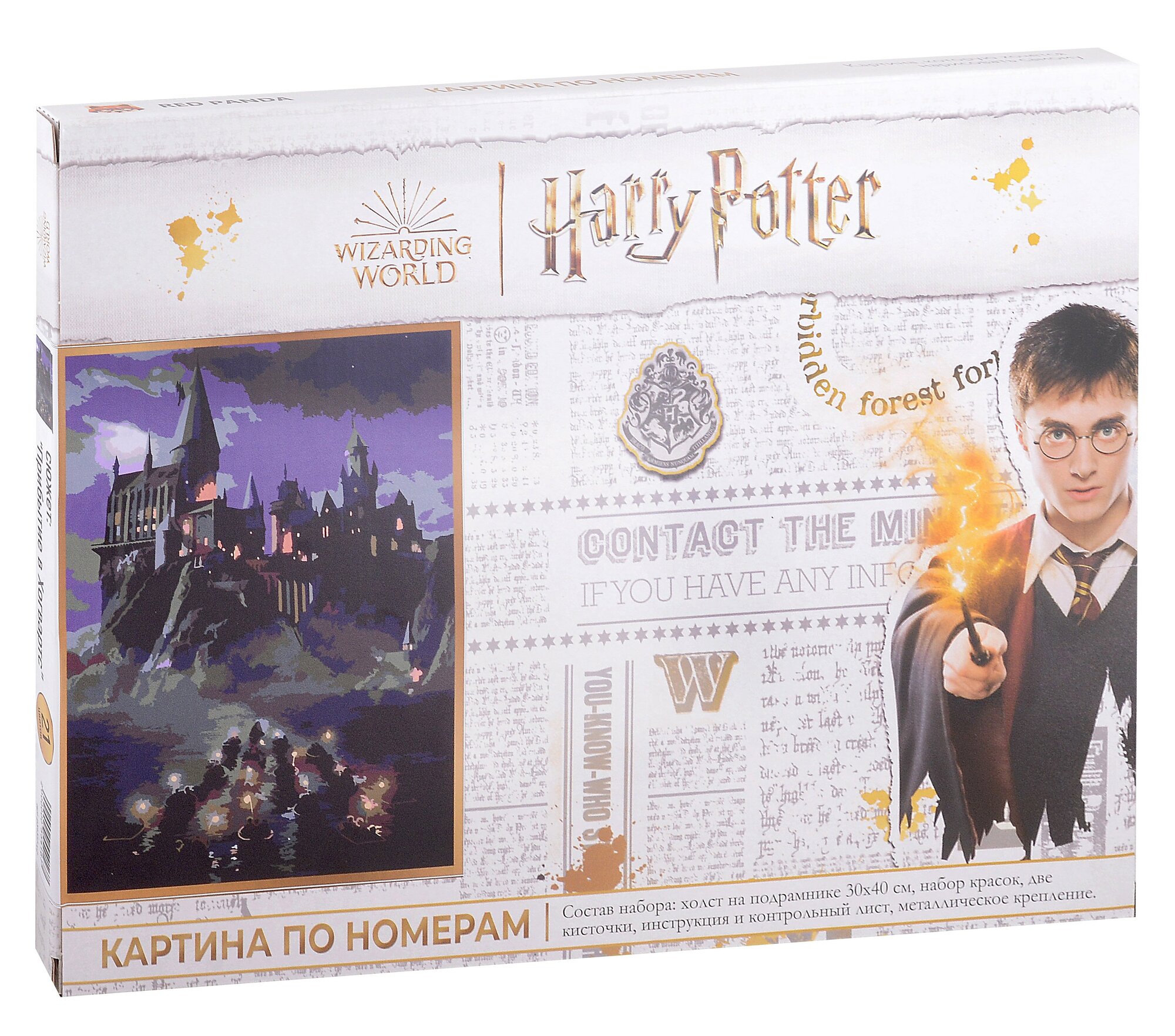 Картина по номерам "Прибытие в Хогвартс"