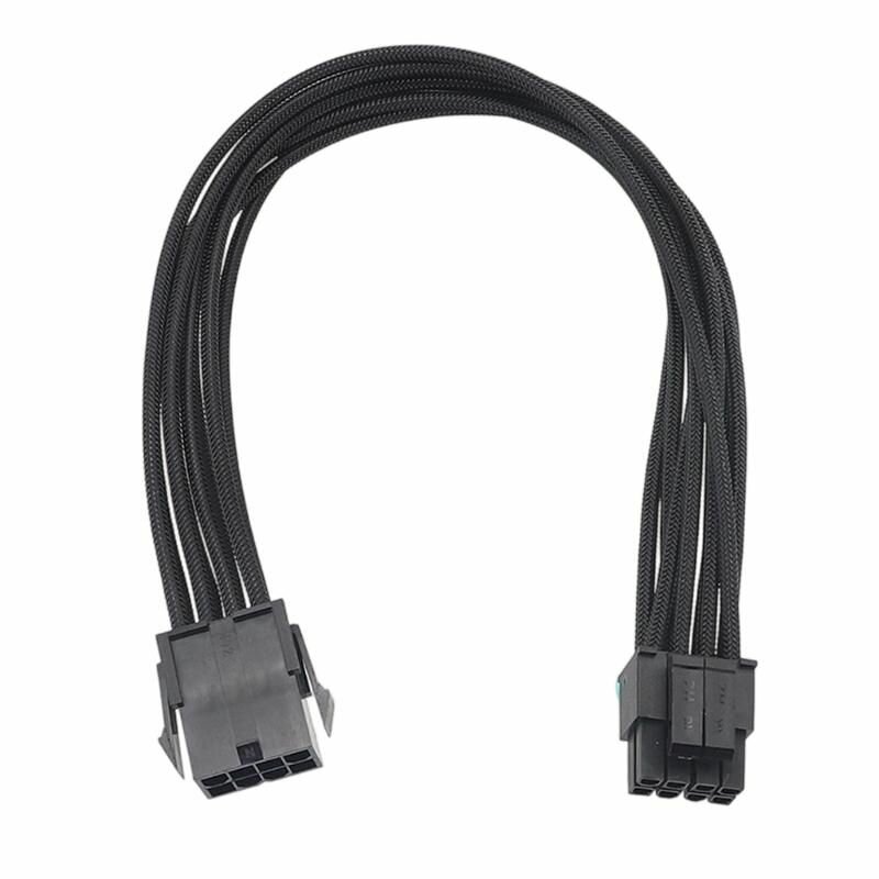 8Pin удлинитель питания CPU и видеокарты, Черный