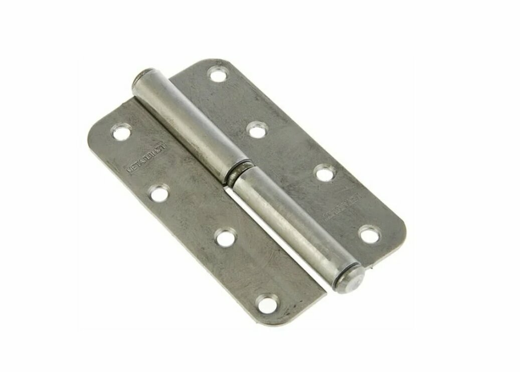 Петля накладная ПН1-85 оцинкованная левая "МастерБолтиков" (2 шт)