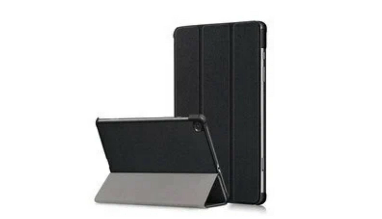 Чехол-обложка MyPads для Samsung Galaxy Tab S6 Lite 10.4 SM-P610 / P615 кожаный с трансформацией в подставку черный