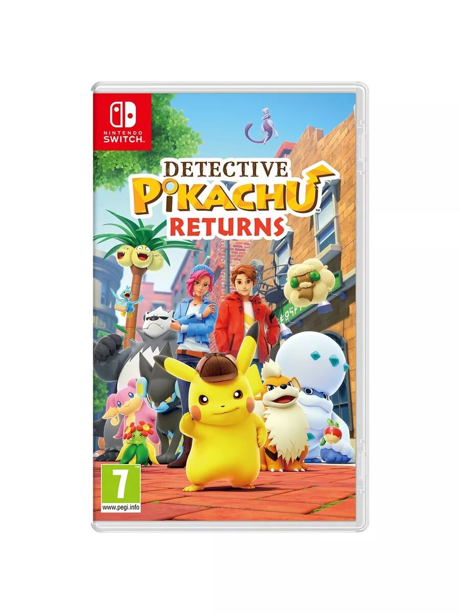 Игра Nintendo Switch на картридже Detective Pikachu Returns, 7+