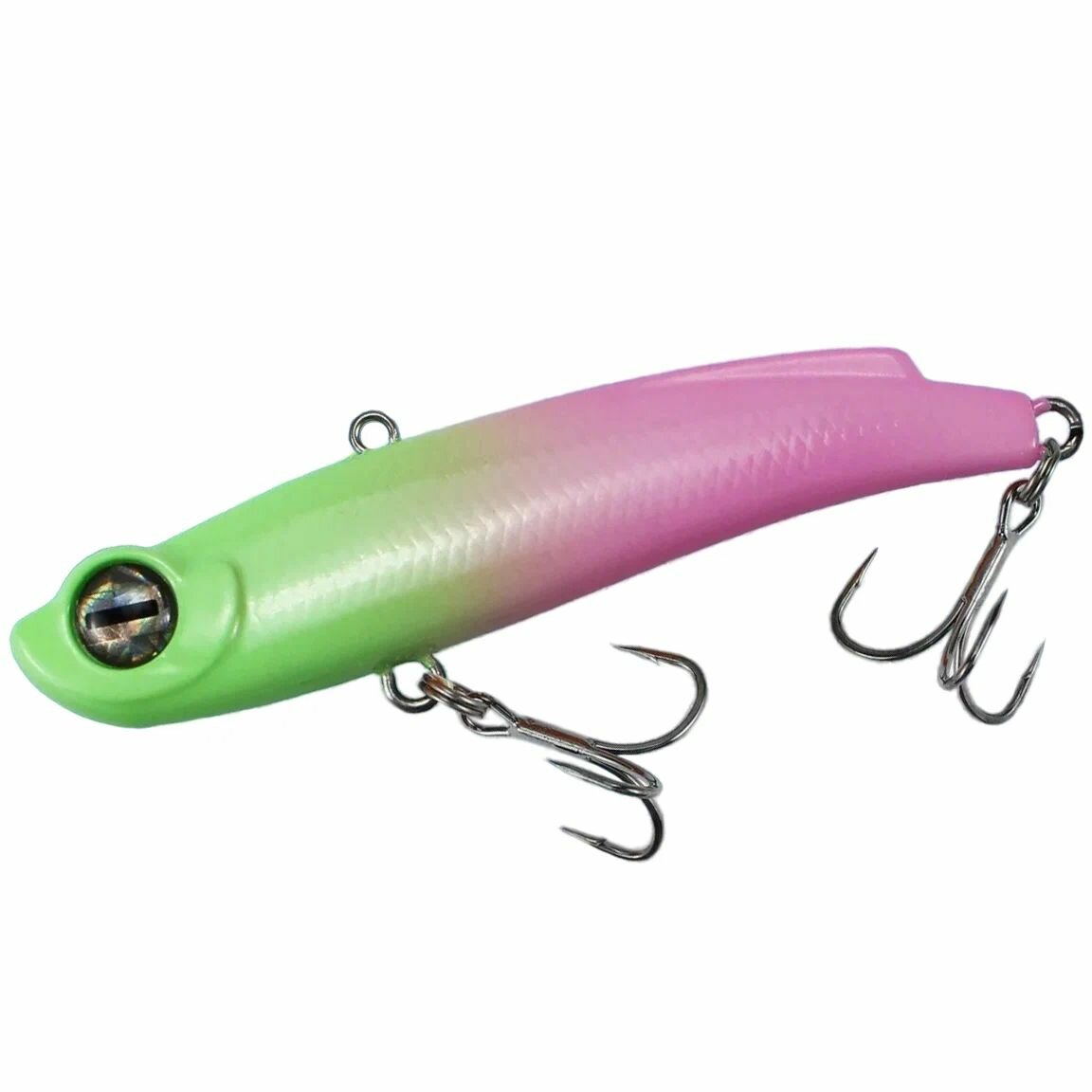 Воблер, виб, раттлин Frapp Jiggle 70 цв. #43 светящийся, с тройниками / Ратлин (Vib) Фрапп