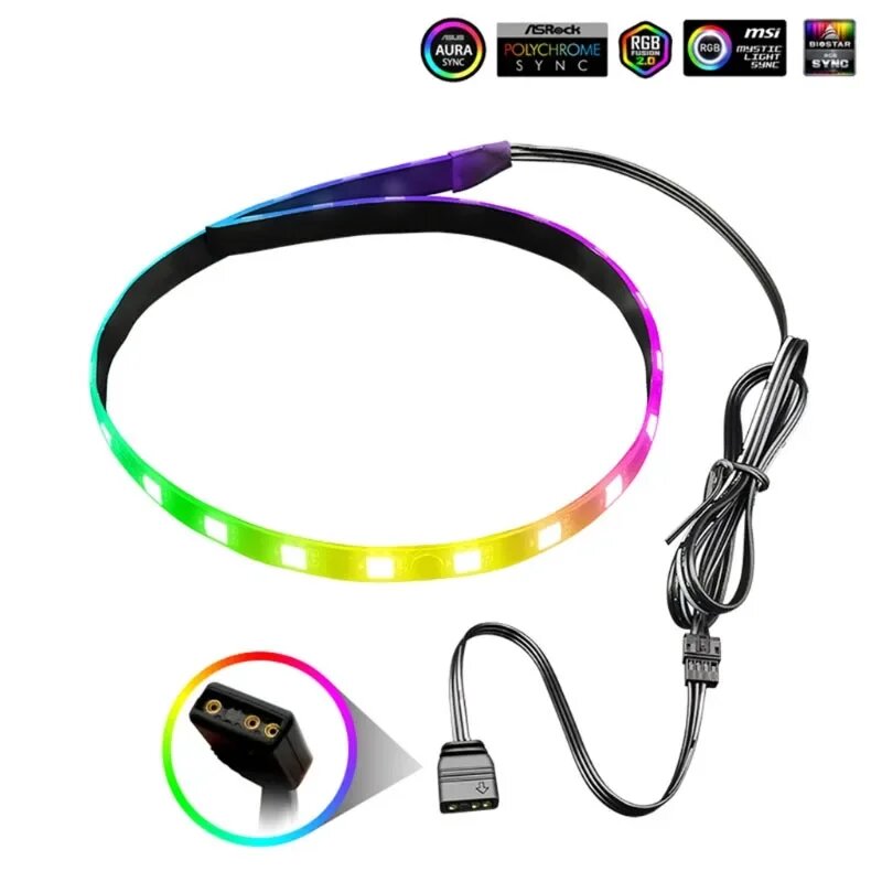 RGB светодиодная лента Cynzo AURA SYNC MOD 40 см, 5V ARGB