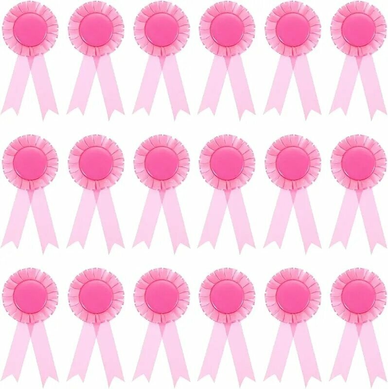 PATIKIL Пустая награда, 18 шт. розеток, лента для почетной награды для DIY, вечеринки, свадьбы, соревнования, спорта, черная