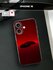 Чехол на Apple iPhone 16 / Айфон 16 с принтом Машина на красном фоне