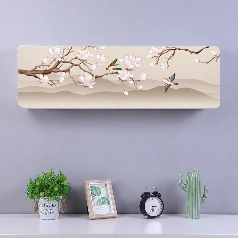 Чехол для кондиционера Bird Language Flower, 77-82 см