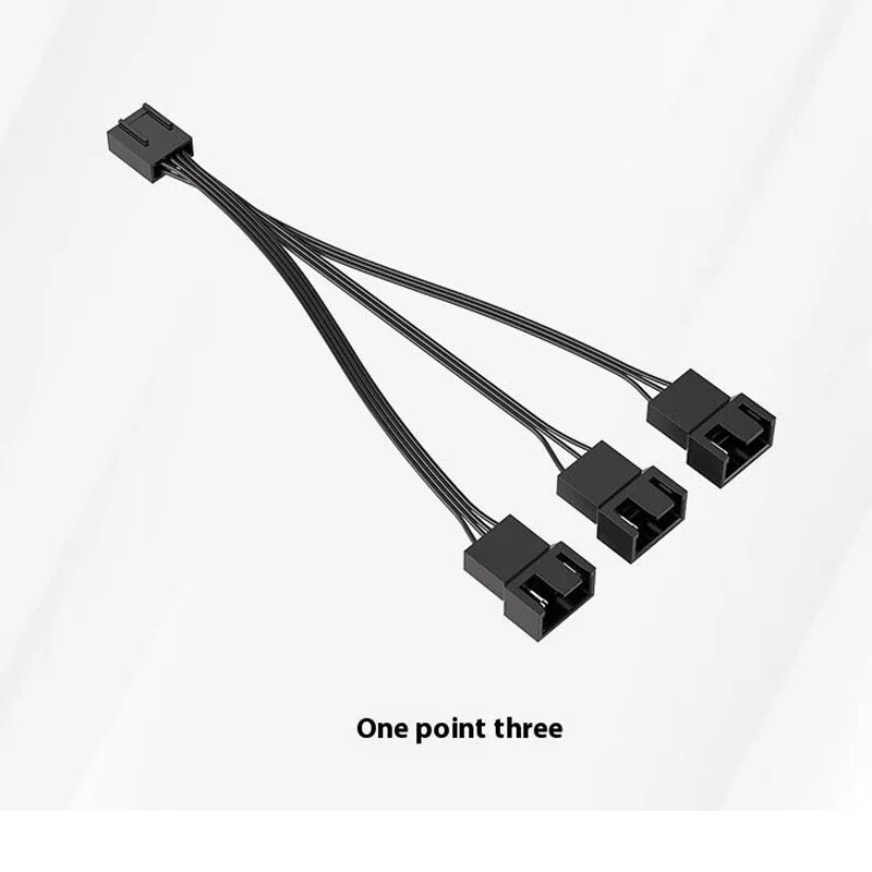 Разветвитель кабеля вентилятора PWM 4Pin1-1to3
