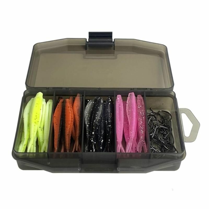 61 шт. рыболовные приманки для форели и лосося