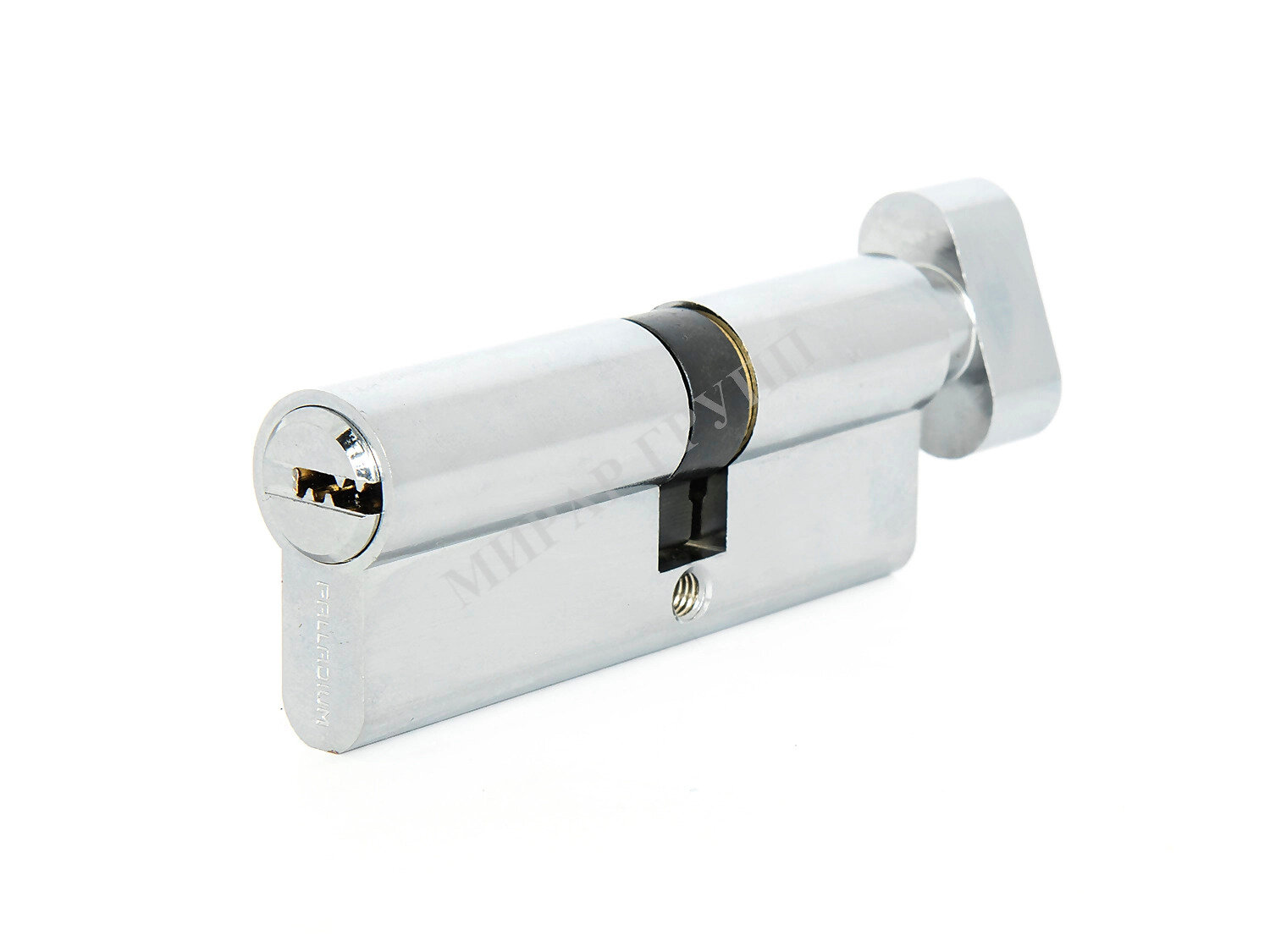 Цилиндровый механизм Palladium 80 (35х45) C BK хром