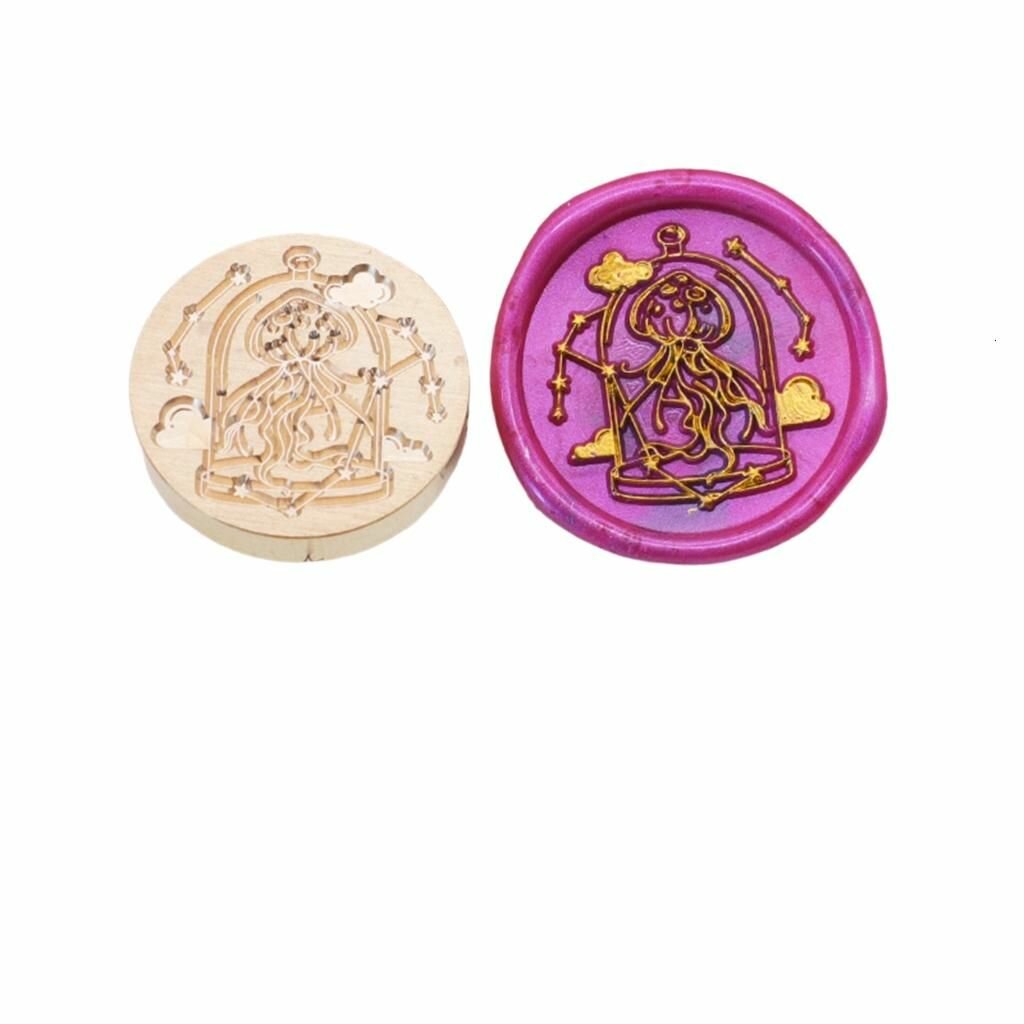 Морское существо: насадка для восковой печати, - HY 30