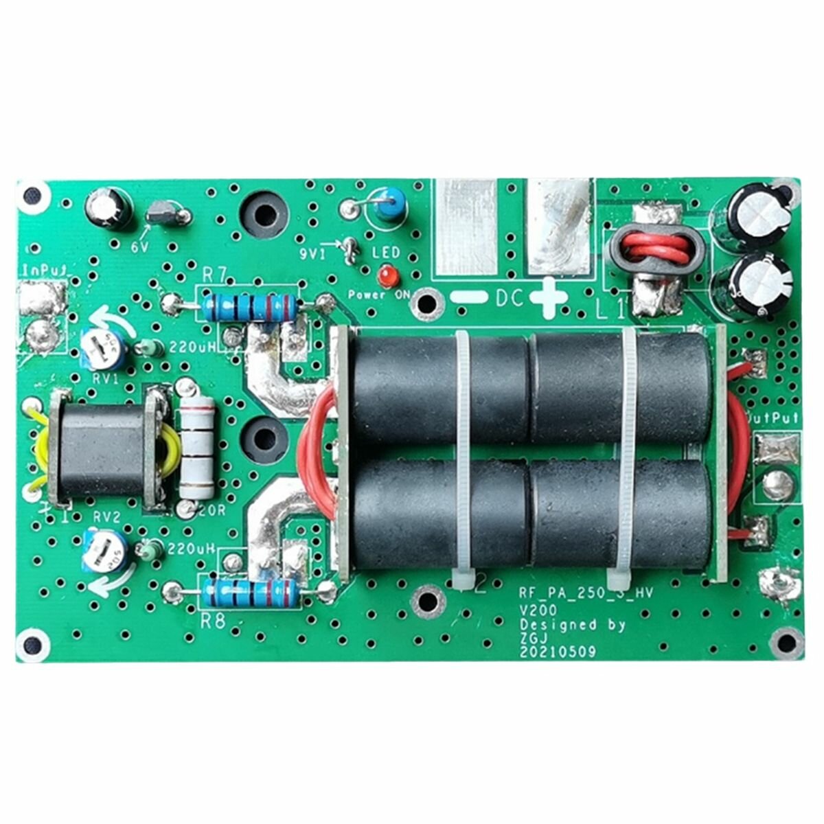 Новый 180 Вт Коротковолновый Линейный Высокочастотный Усилитель Мощности ВЧ РЧ