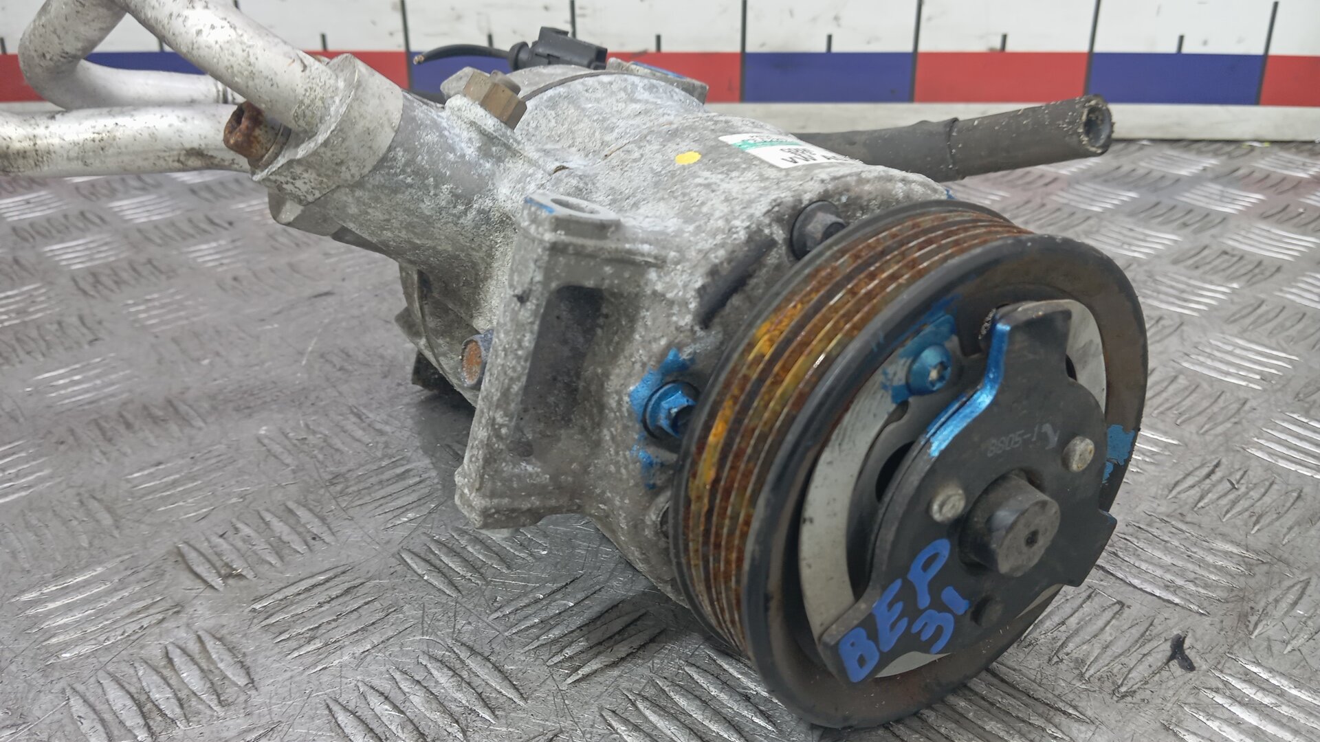 Компрессор кондиционера дизельный VOLKSWAGEN GOLF 6, Номер R134A 1701P