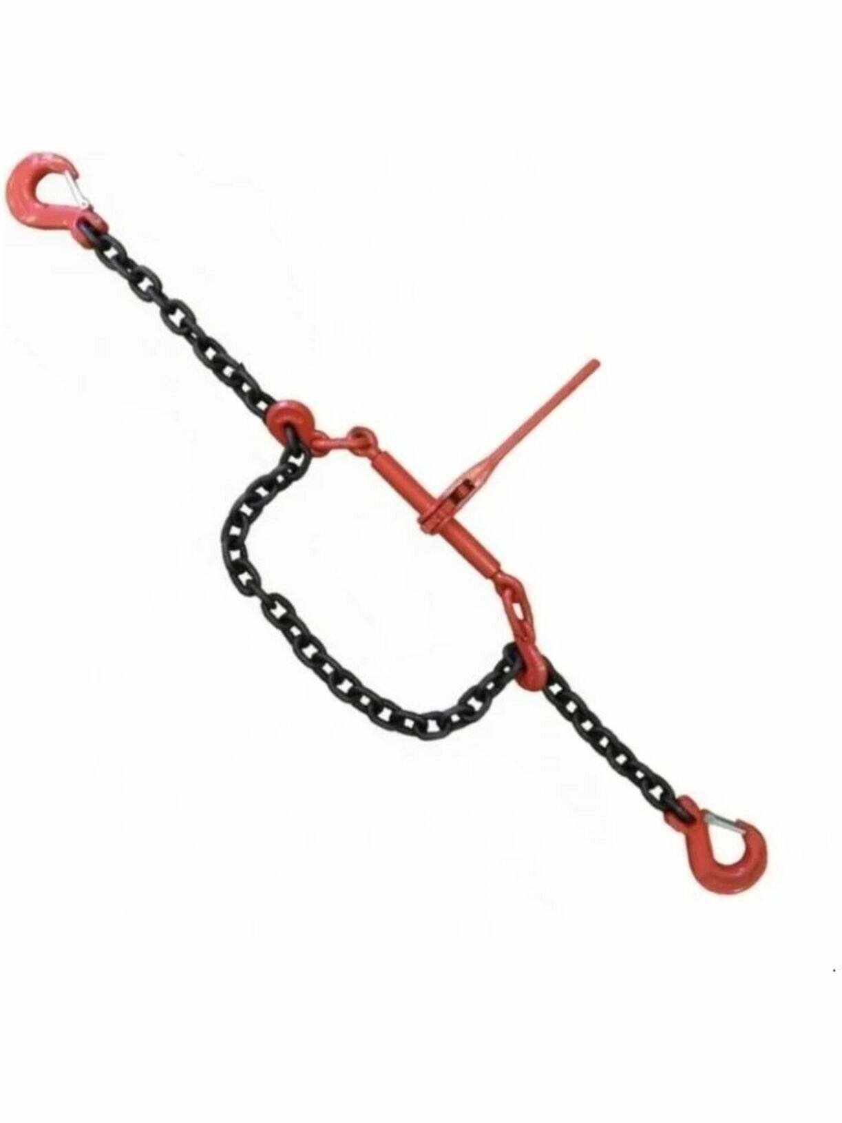 Крепежная цепь траст комплект с талрепом 8 мм, 5000 мм, крюк-крюк 4687202126958