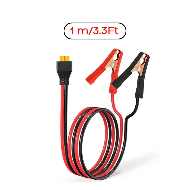 XT60 «мама» к зажимам типа «крокодил» ZAEGIRZ 12AWG 0,5 м / 1 м