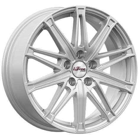 Диск автомобильный литой iFree Виар 17x6.5 5x105 et38 dia56.6 Серебристый