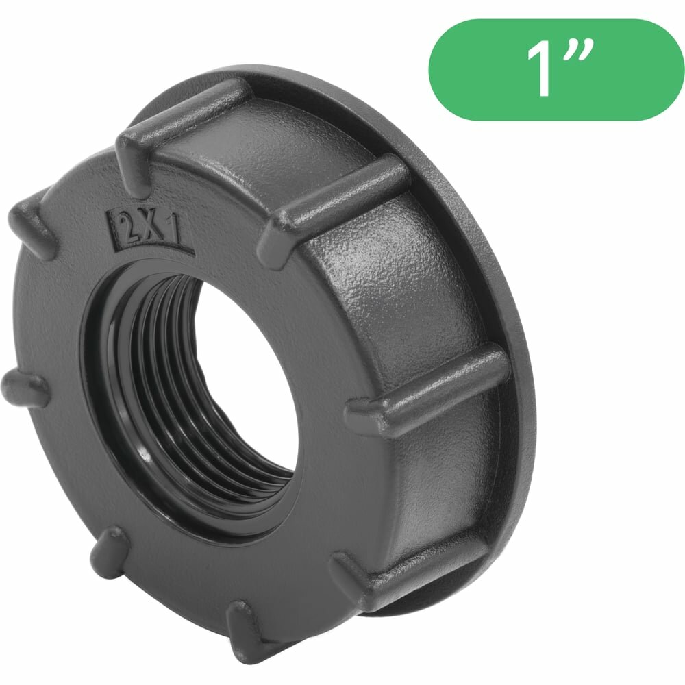 Переходник на еврокуб ПоливНаДаче 2"(S60) х 1" (внутренняя резьба) S60x1