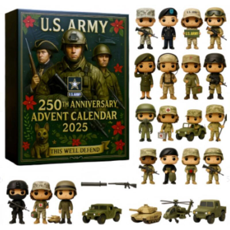 Кросс-бордер новый продукт Календарь адвента для любителей кошек 2025 Календарь адвента для энтузиастов кошек Слепая коробка