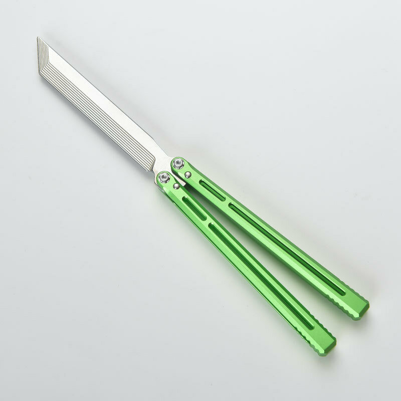 Алюминиевый сплав тренировочный нож складной ручной метательный игрушечный нож CSGO интегрированный CNC метательный нож