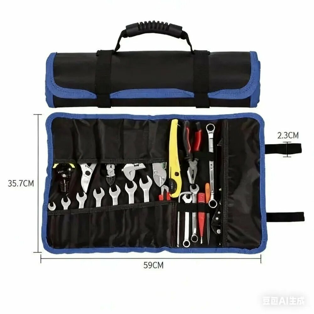 Сумка для инструментов / черная сумка - скрутка