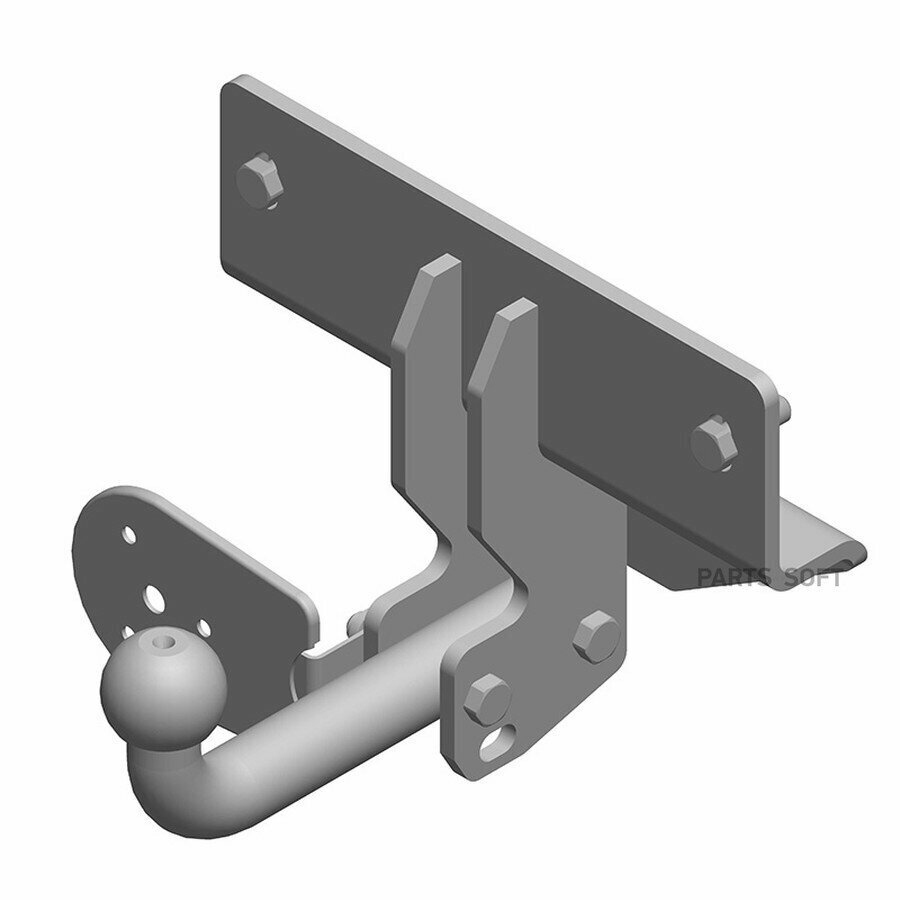 ТСУ TAGAZ TAGER 2008с электропроводкой от официального дистрибьютора, AVTOS, артикул TD113