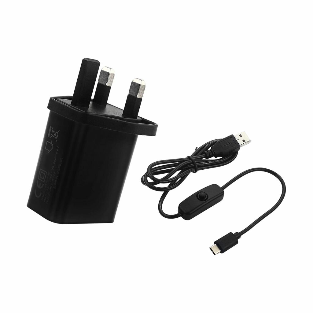 Разъемный адаптер питания typec interface 5V3A-британский стандарт