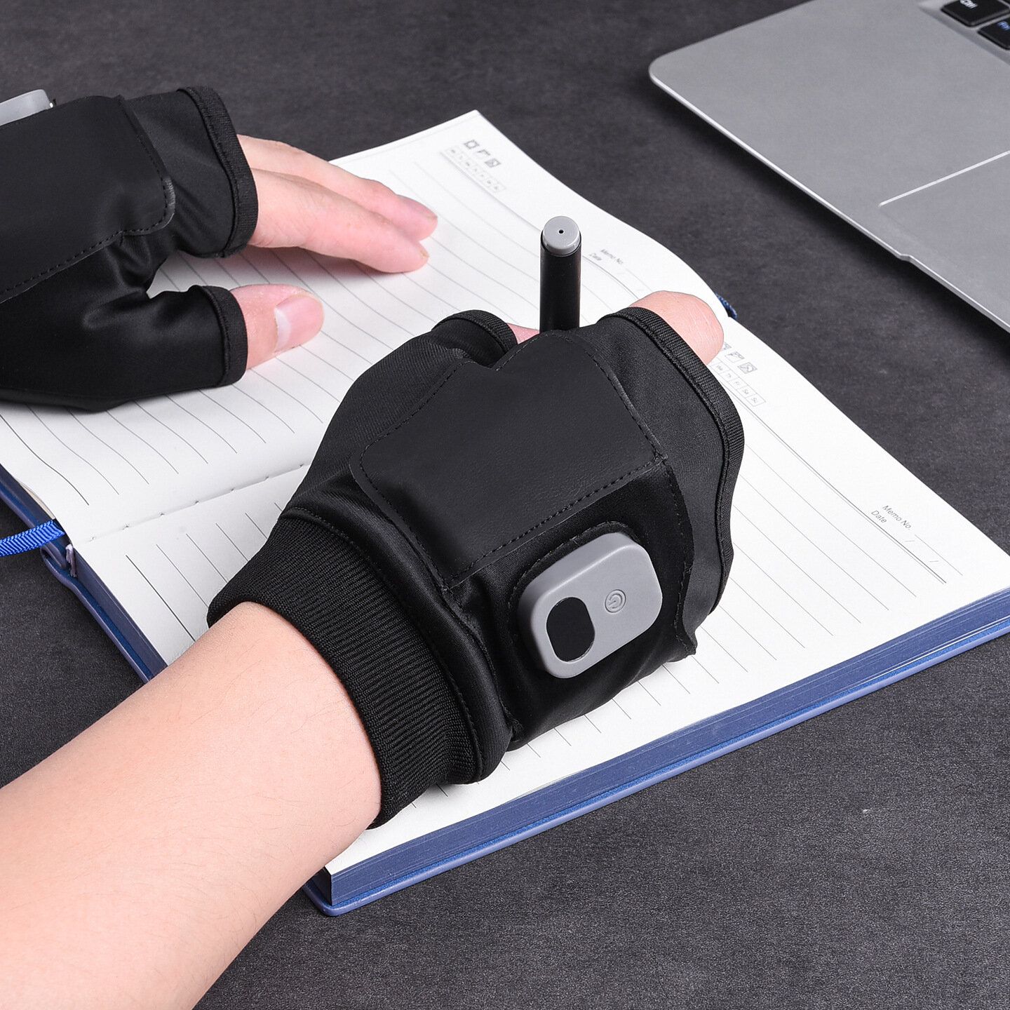 Перезаряжаемые обогреваемые перчатки с USB, теплые перчатки с половинным пальцем, электрические обогреваемые перчатки, перезаряжаемые антифризные грелки для рук