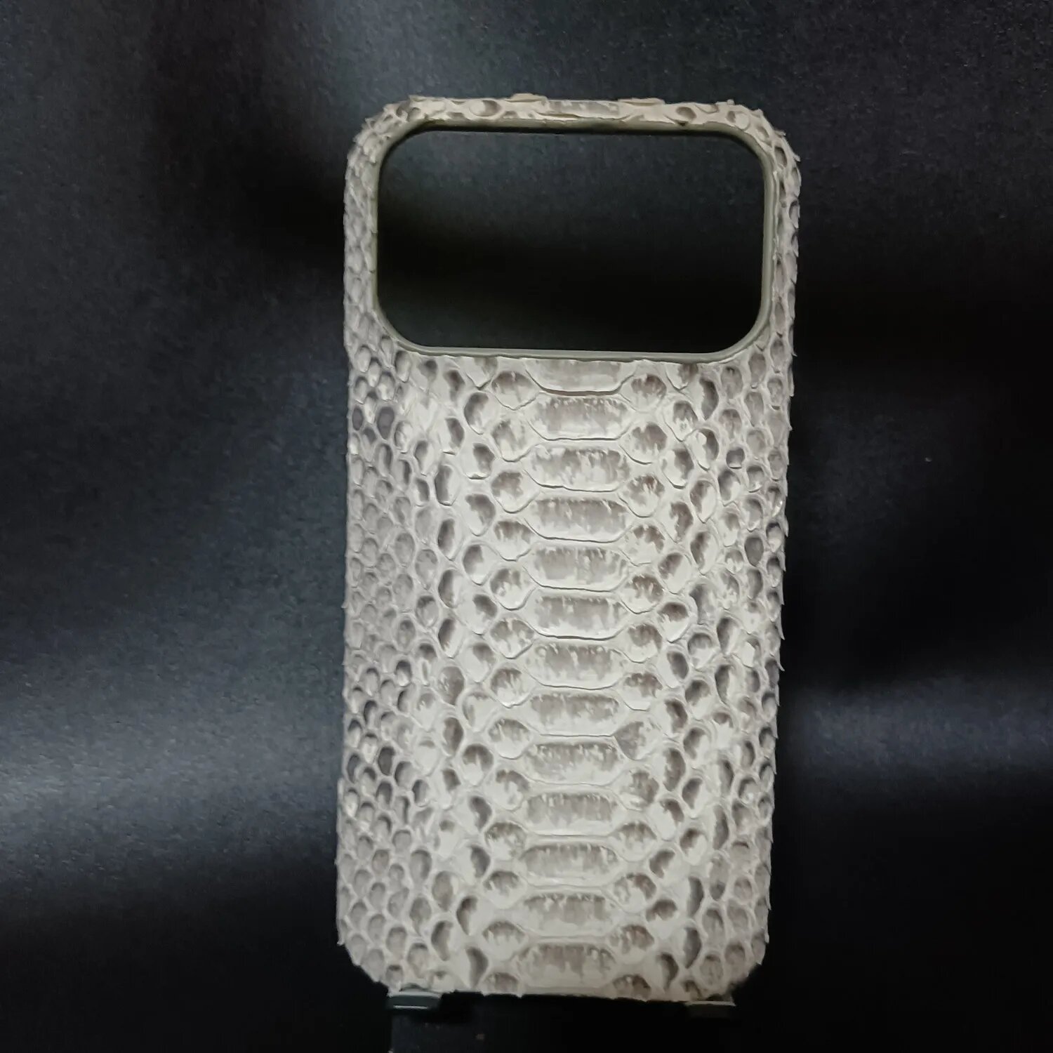Чехол ручной работы из натуральной кожи питона для iPhone 17 Pro iPhone17 Про Макс, Original Belly