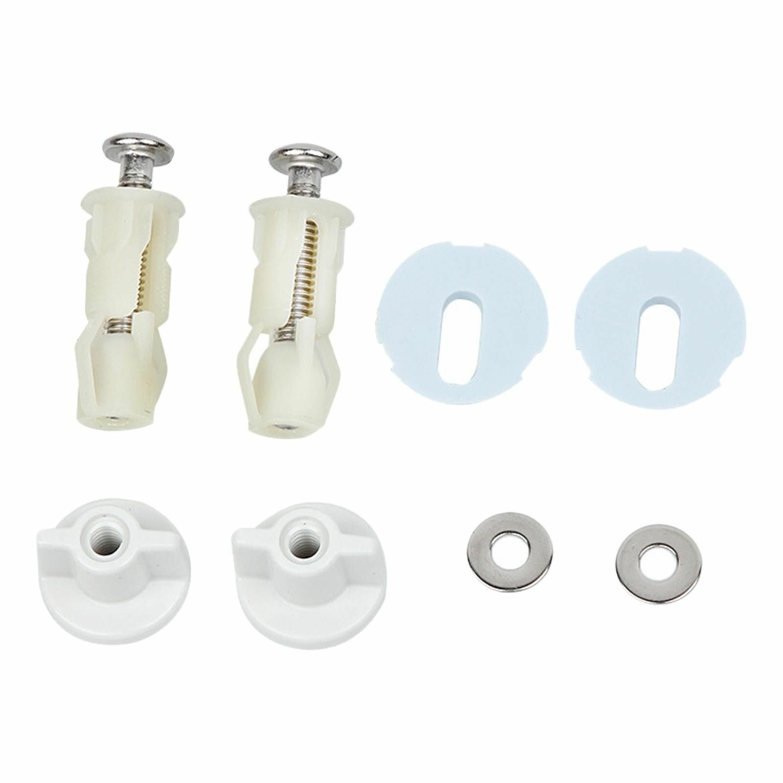 Крепежные винты для сидений унитаза, расширительные фитинги, затяжные гайки, шайбы, короткие винты