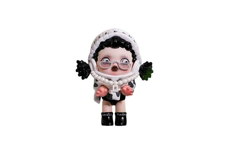 POP MART SKULLPANDA Panda Cat Craze фигурка унисекс, Confirmed-Milk Mini Cute (Not Open, Unopened Bag)
