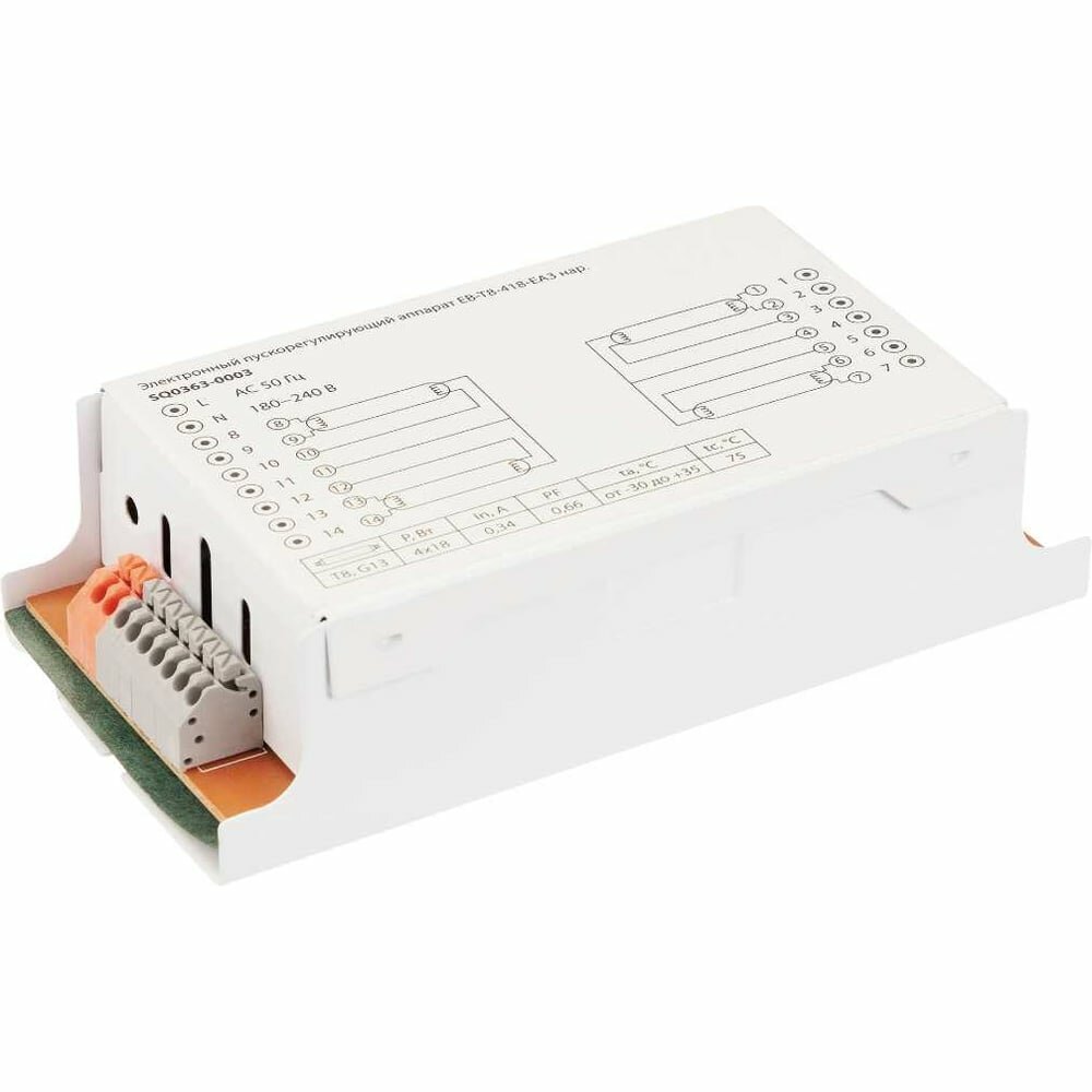 Электронный пускорегулирующий трансформатор TDM ELECTRIC EB-T8-418-EA3