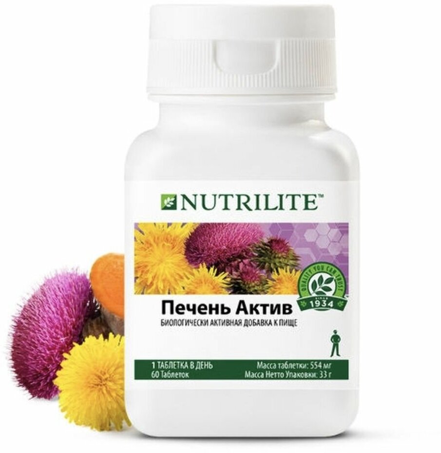 NUTRILITE БАД Печень актив, 60 таб, 100352