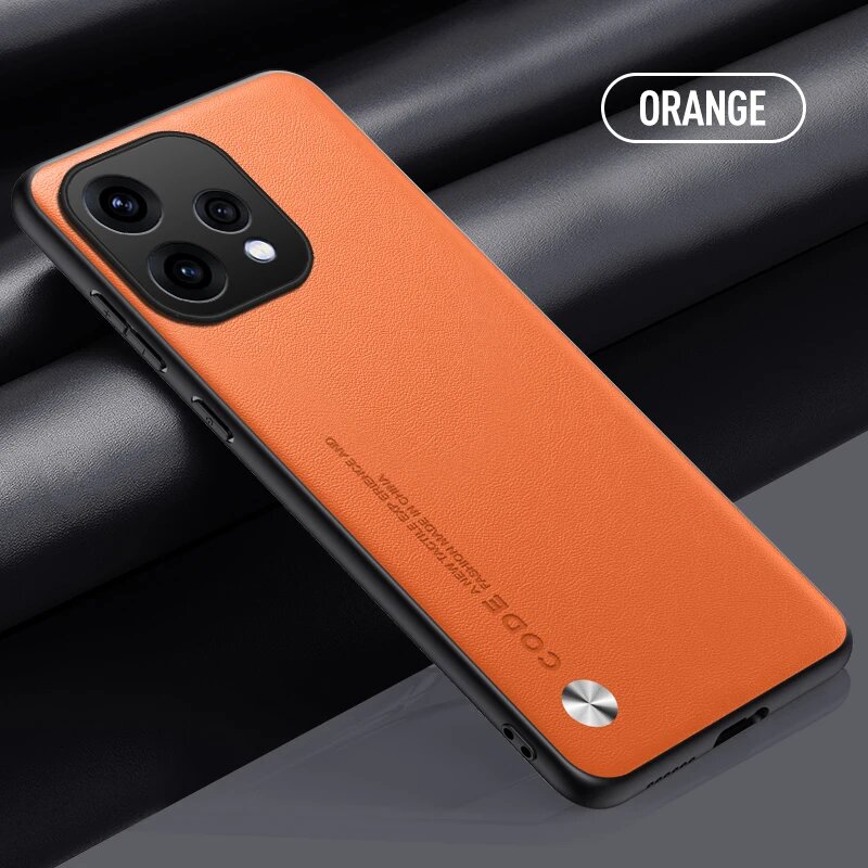 Чехол для Oppo Reno15 5G, оранжевый, силиконовый
