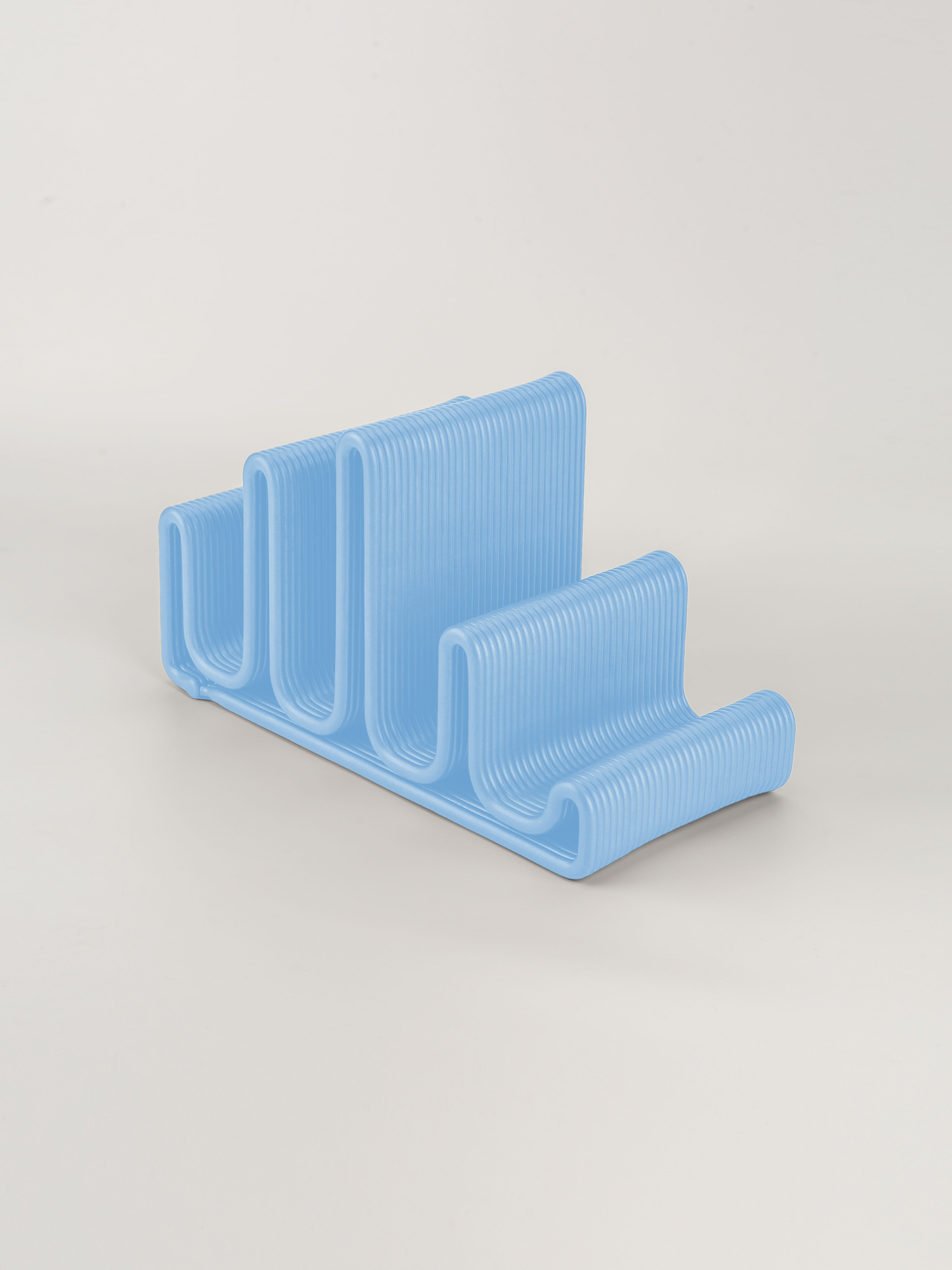 Держатель для книг TrashBack 3D-печать, переработанный пластик, голубой