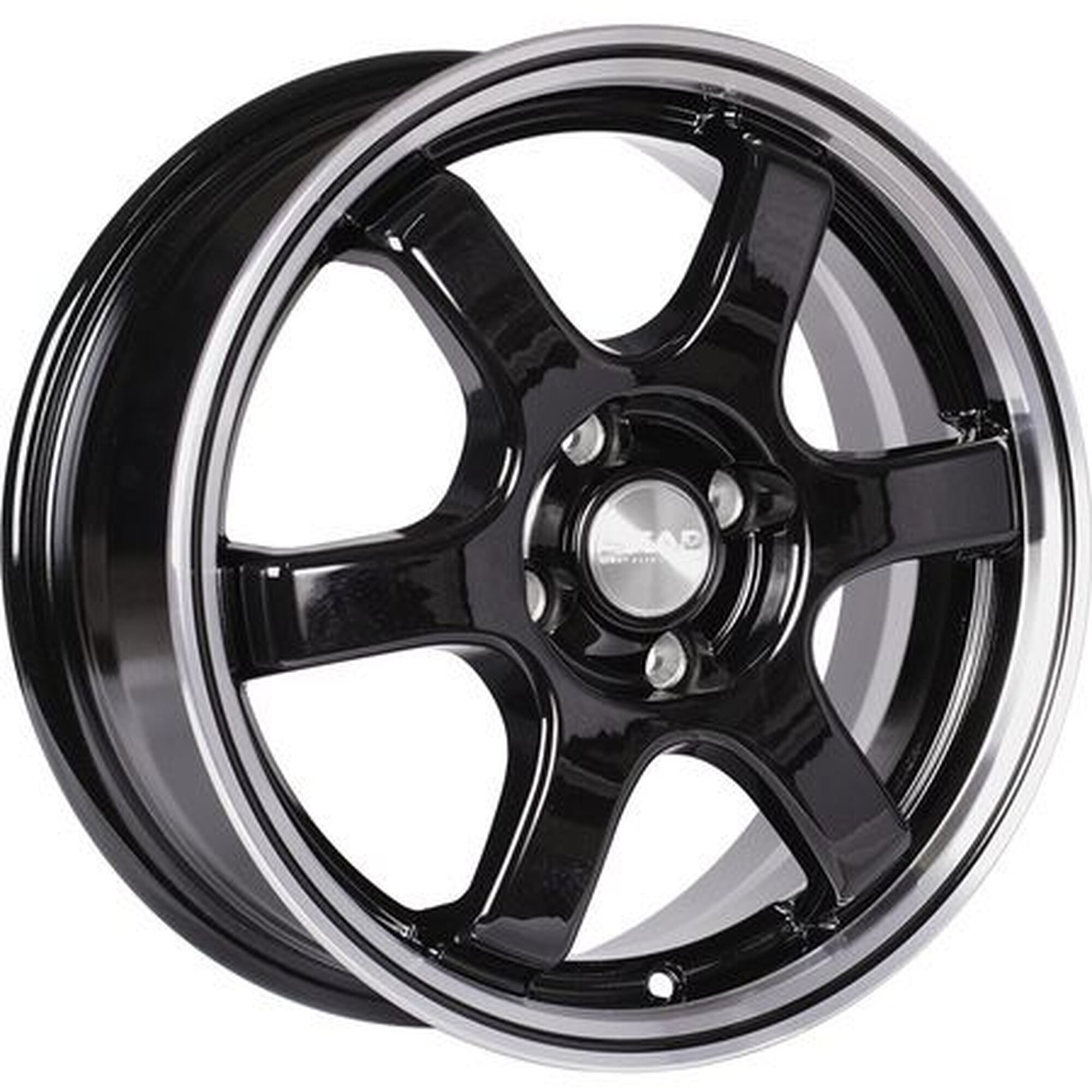 Колесный литой диск СКАД Киото R15x6 4x100 ET38 CB67.1 Anthracite_almaz