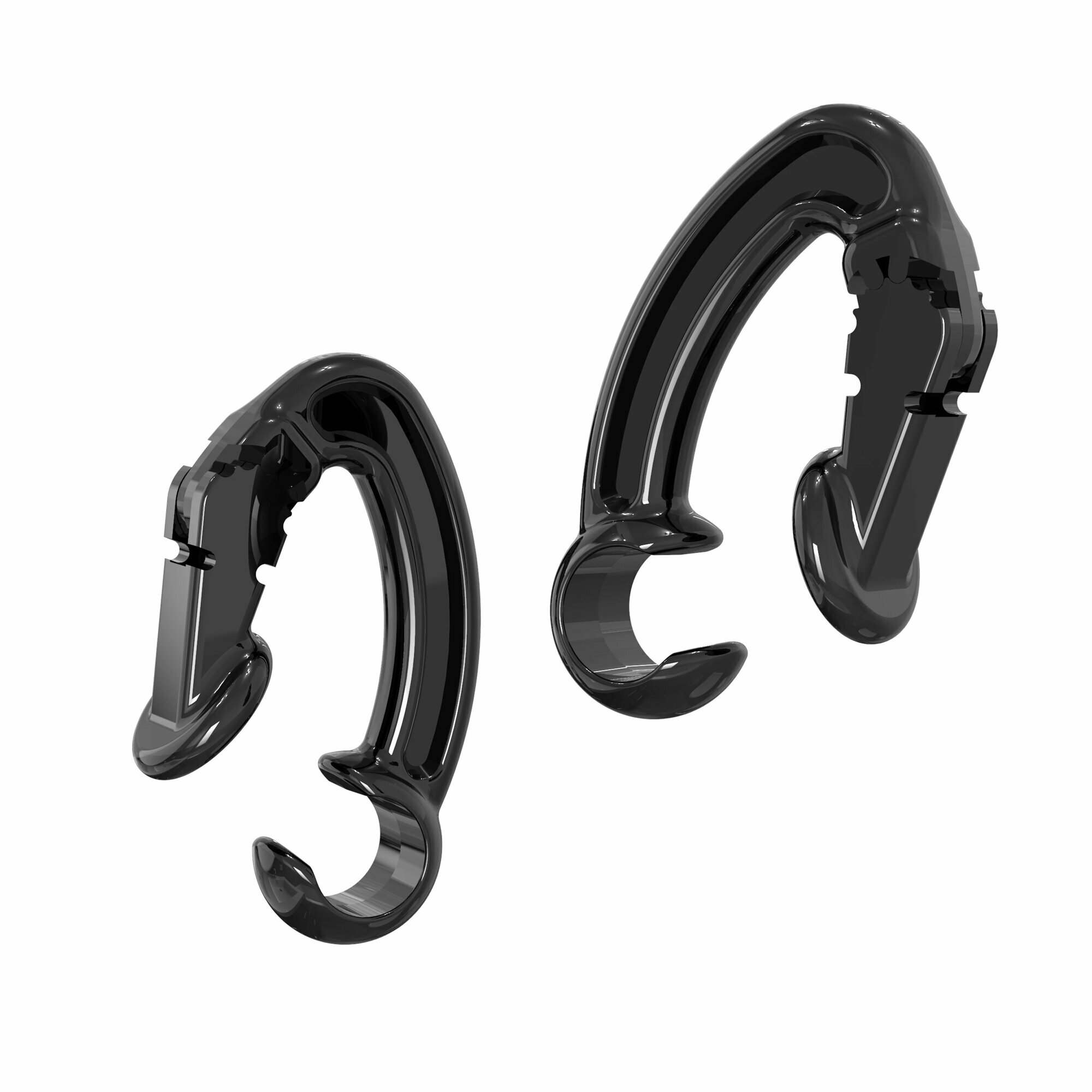 Силиконовые крючки для AirPods Pro, BLACK, 2 шт