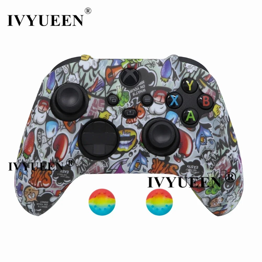 Чехол IVYUEEN для контроллера Xbox Series X S Graffiti F