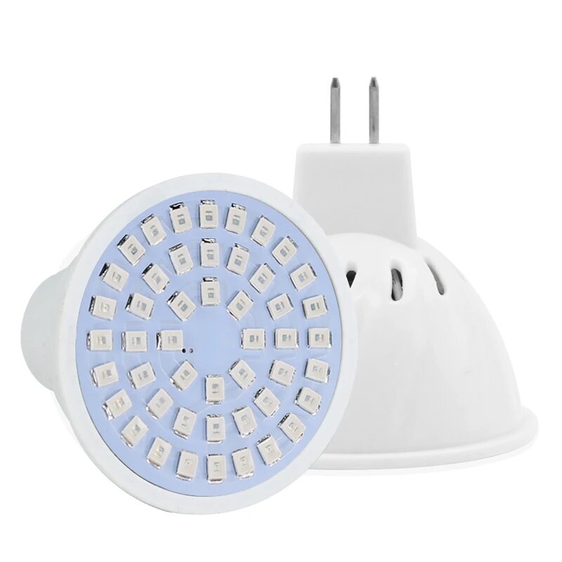 Фитолампа YNL полный спектр 220В MR16, 48leds