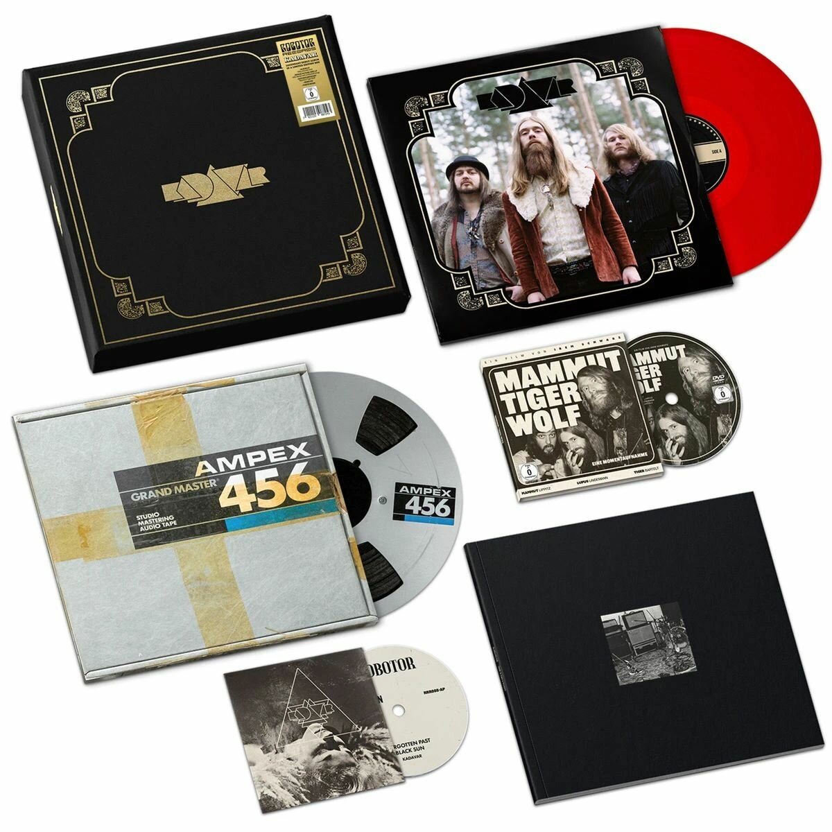 Виниловая пластинка Kadavar - Kadavar (2LP + CD + DVD Box Set, Красный и пикчер-винил) Limited, 2024