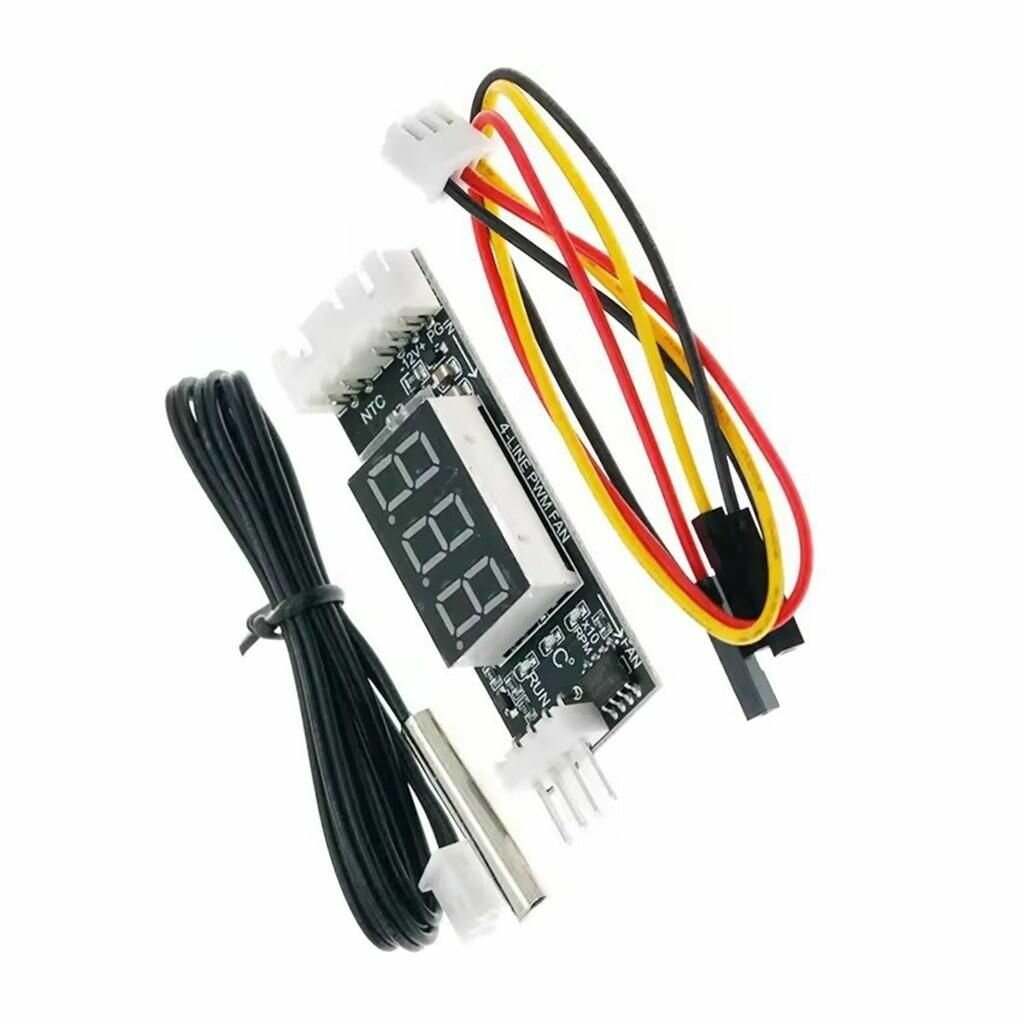 Модуль управления температурой для 4-проводного вентилятора PWM 12V, 1 комплект