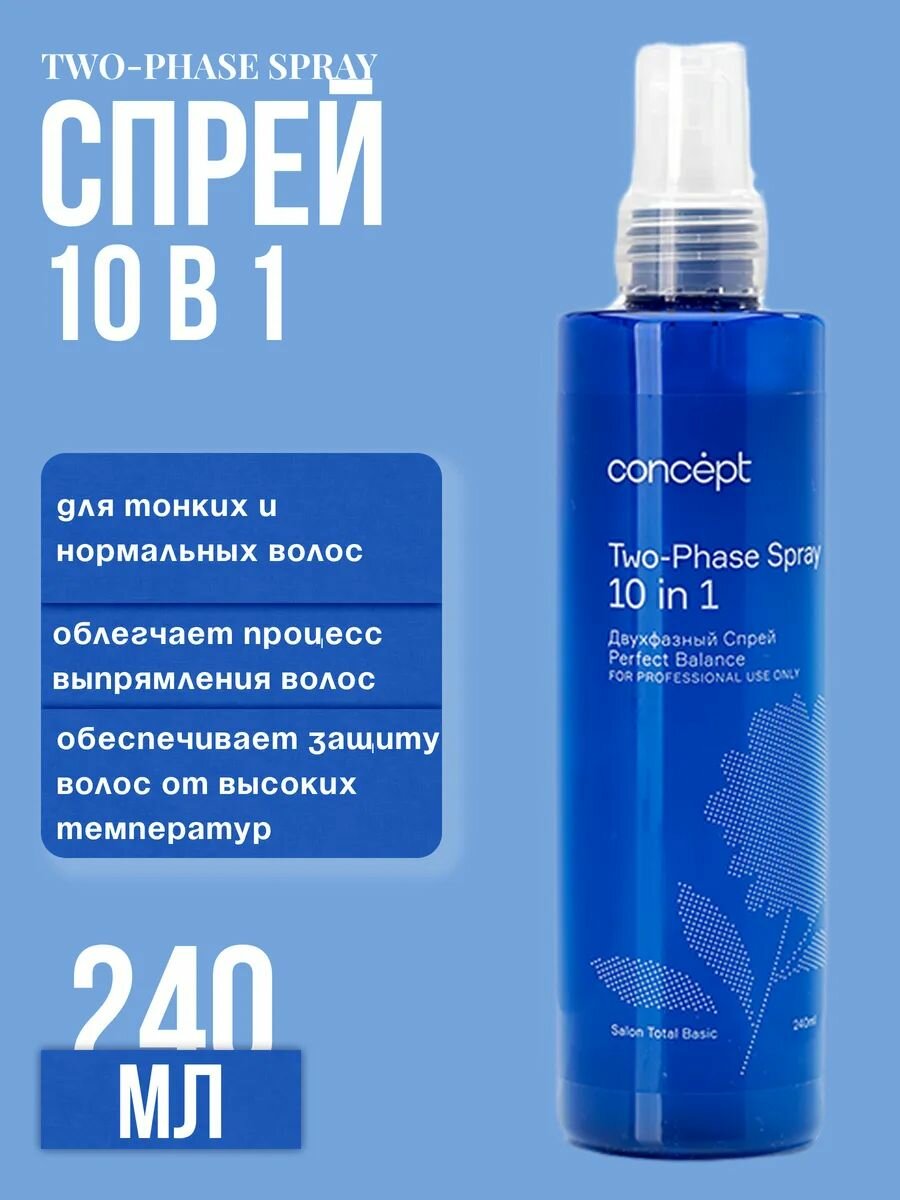 Concept Спрей для ухода за волосами, 240 мл