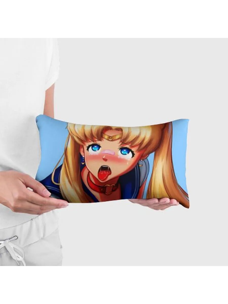 Sailor moon ahegao Подушка — фото 1