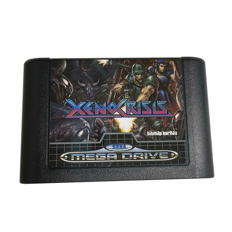 Игровой картридж для приставки 16 bit SEGA: xeno crisis