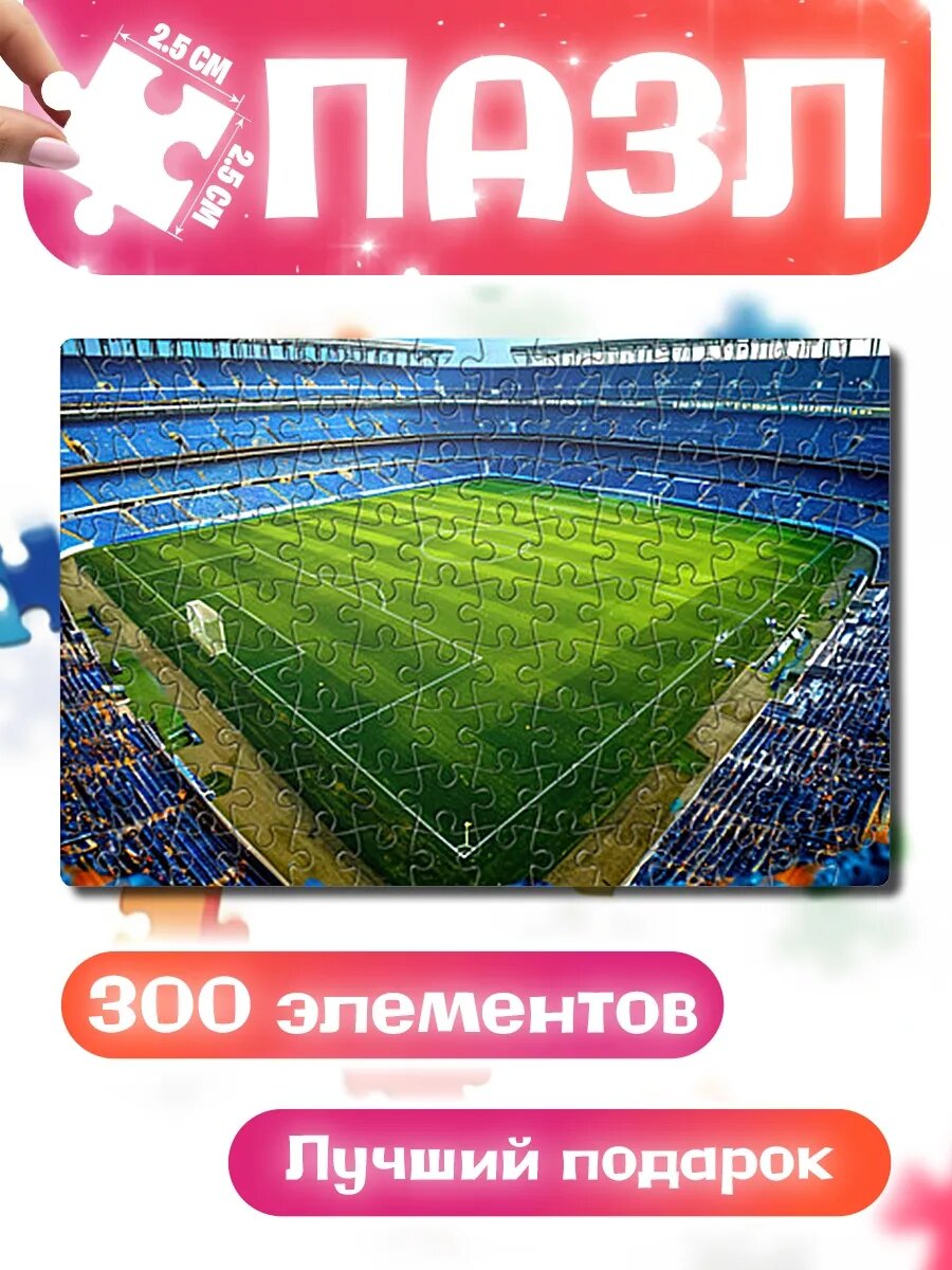Пазлы для детей и взрослых Футбольный стадион