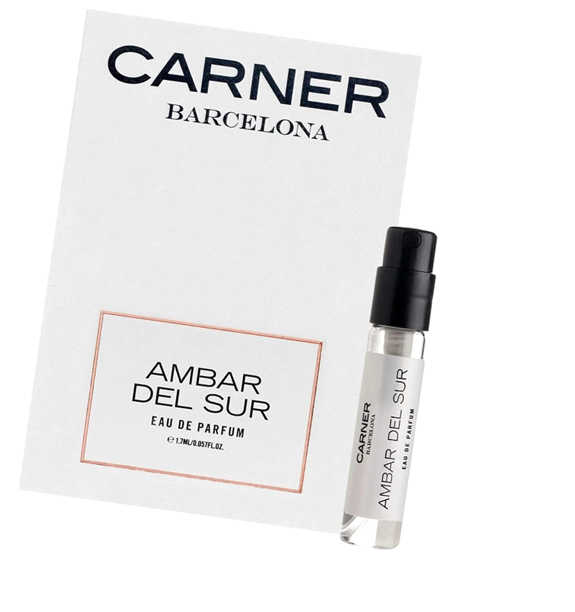 Пробник Carner Barcelona Ambar Del Sur 1.7 мл парфюмерной воды - Карнер Барселона Амбар Дель Сур для мужчин и женщин