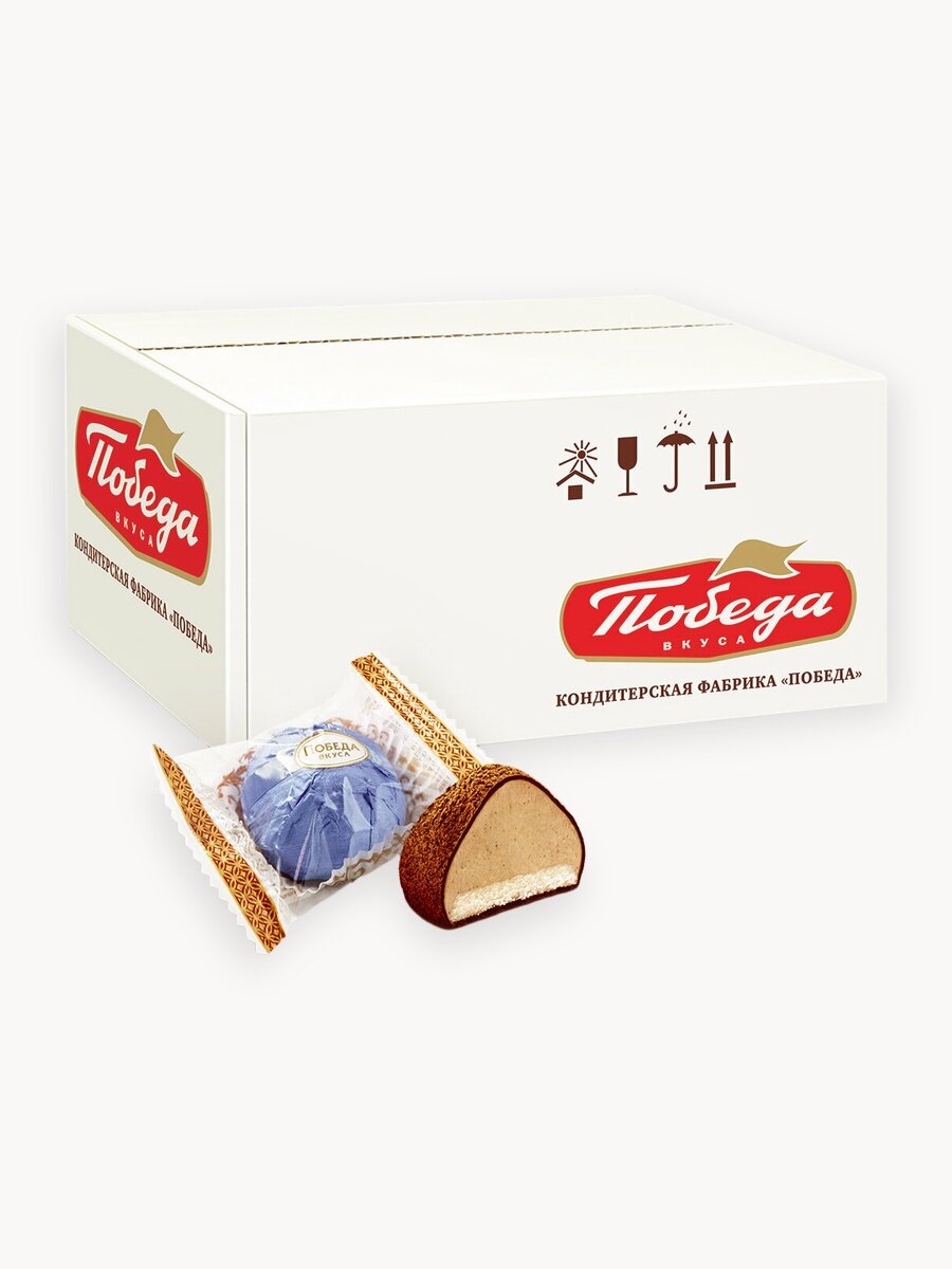 Конфеты Победа вкуса "Трюфели", грецкий орех и марципан, 1500г