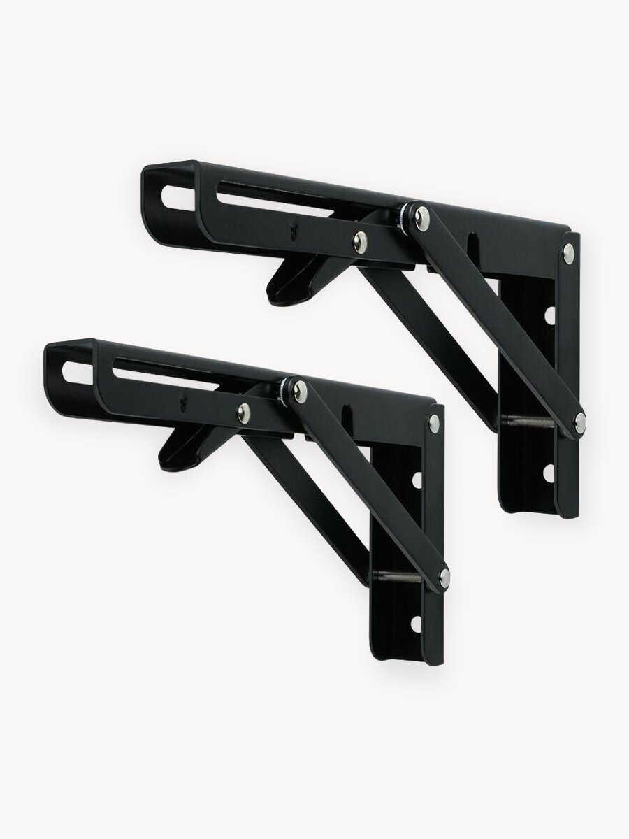 Кронштейн для полки и стола, 2 шт 30 см * 16 см, до 70 кг