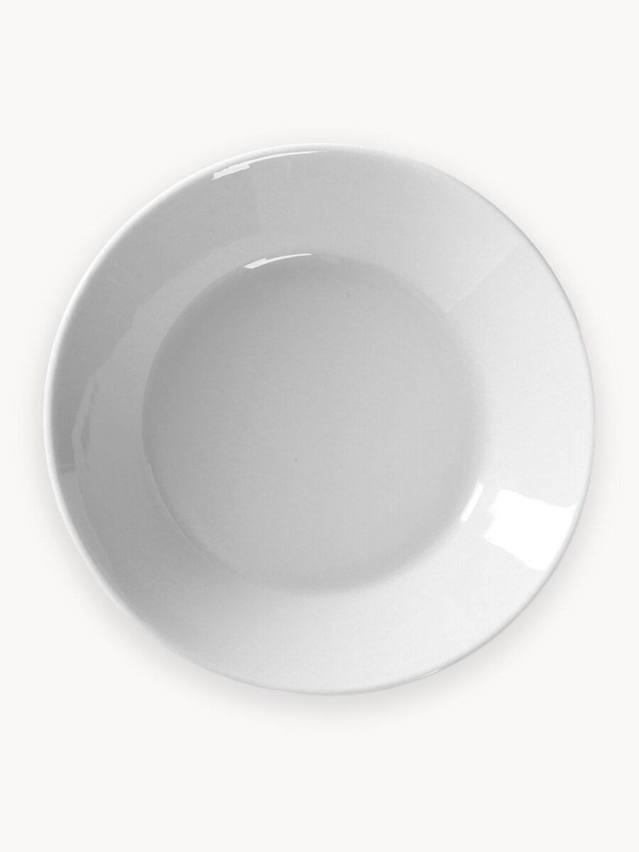 Блюдце чайное фарфоровое Добрушский фарфоровый завод «Бельё», d=14 см, цвет белый